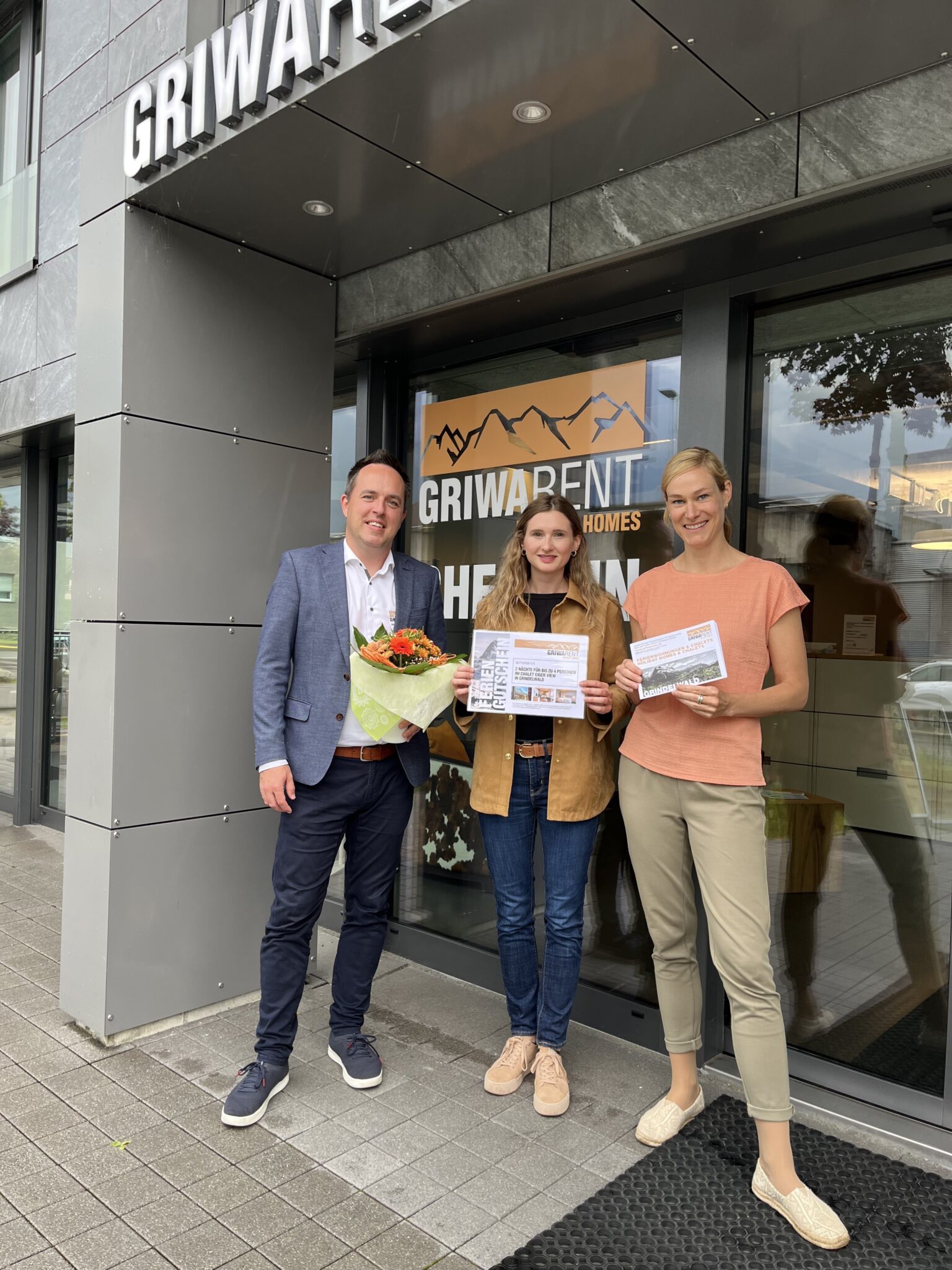 Gewinnerin des Hauptpreises - Verein INTERLAKEN OST